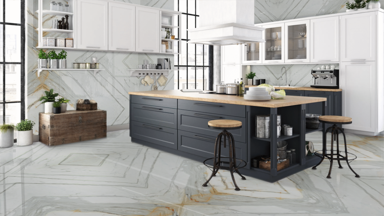 Italian Marble Kitchen Design Ideas – Elegant Looks You’ll Love
